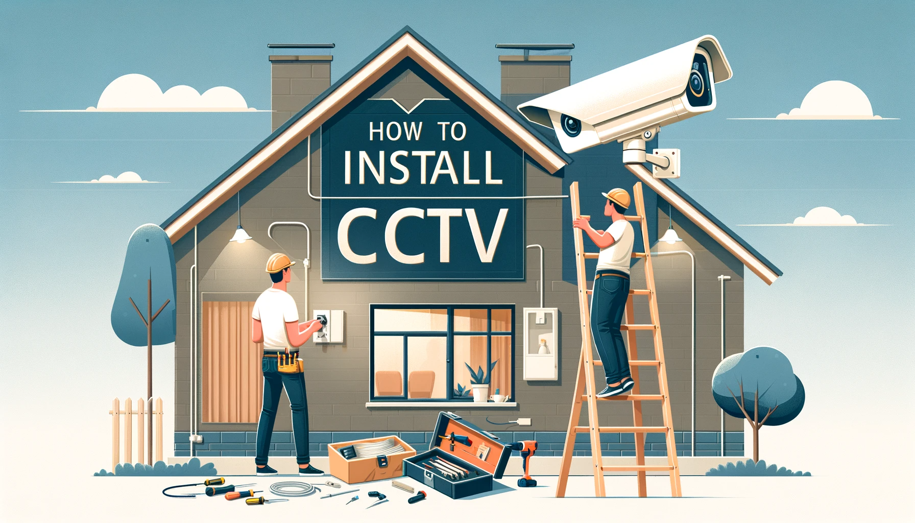 How to Install CCTV (6 Step Guide) - Upcoming Security